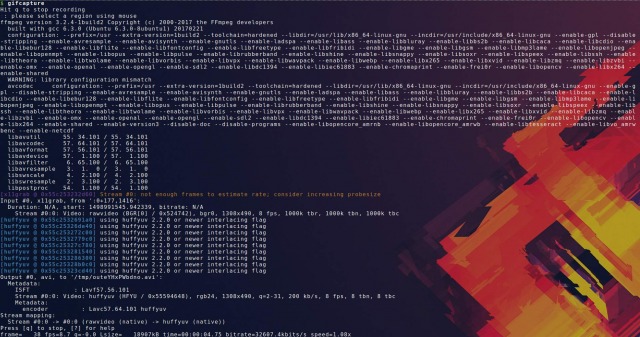 Linux capture animated GIFs with rectangle select | bytee.net